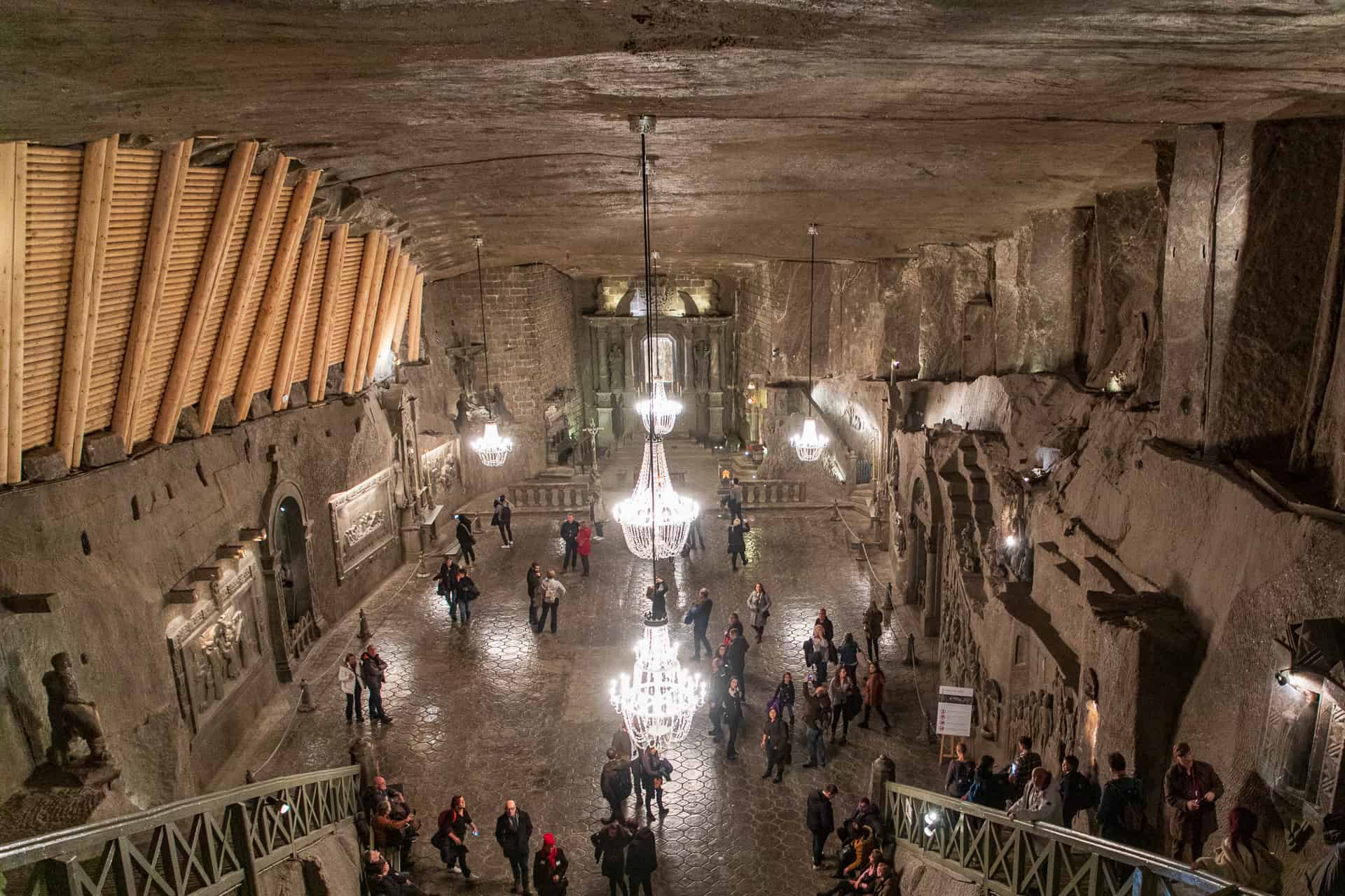 Day Trip Touring The Wieliczka Salt Mine Near Krakow
